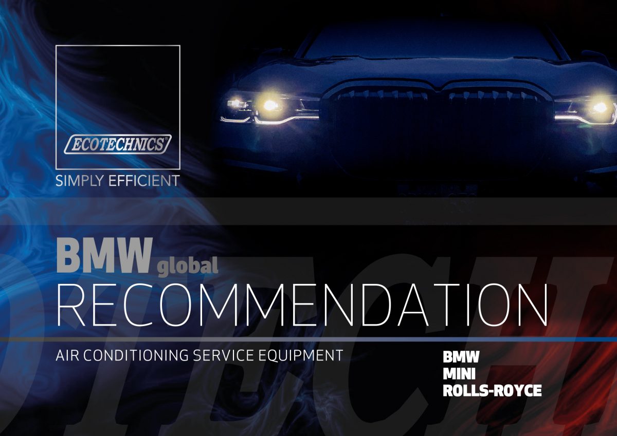 Bmw Global Air Conditioning Service Equipment Ecotechnics